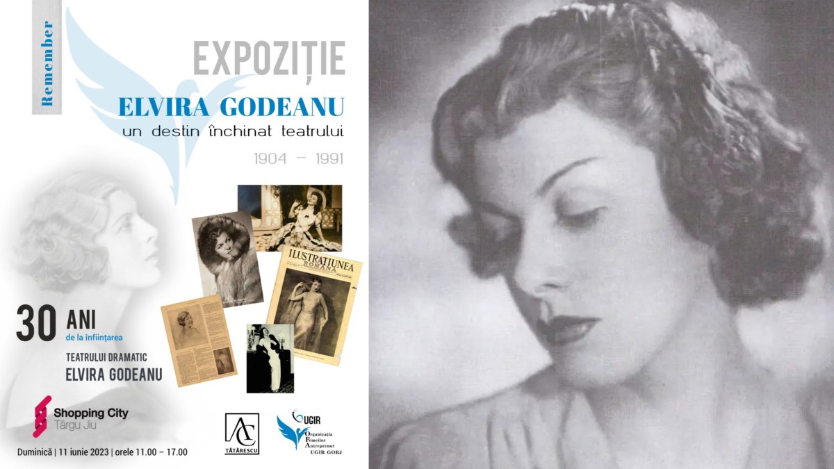 Târgu Jiu. Expoziție dedicată actriței Elvira Godeanu – Asociația ...